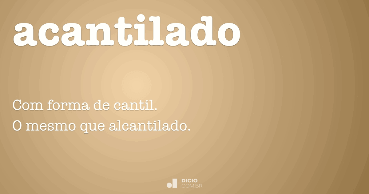 Acantilado - Dicio, Dicionário Online de Português