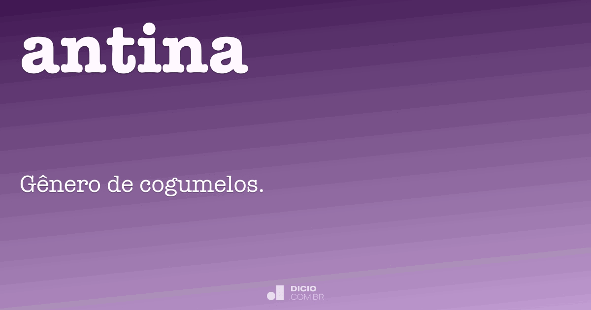 Antina - Dicio, Dicionário Online de Português