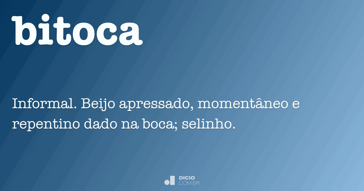 Bitoca - Dicio, Dicionário Online de Português