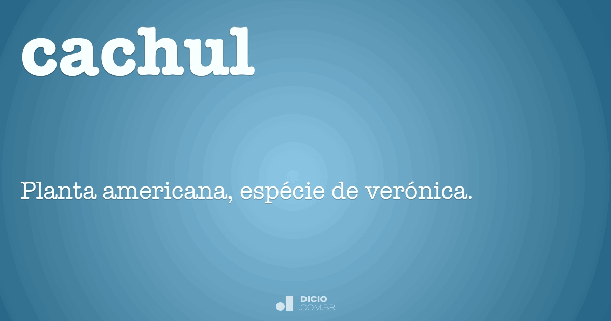 Cachul - Dicio, Dicionário Online de Português