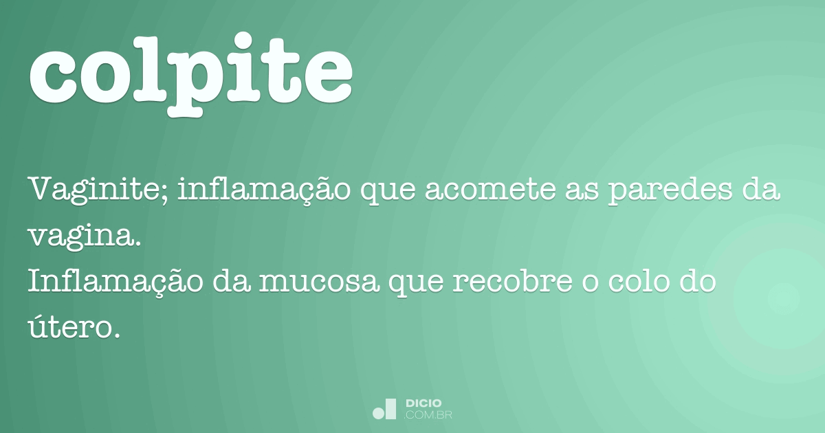 Colpite - Dicio, Dicionário Online de Português