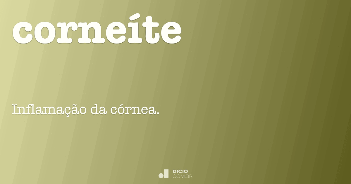Corneíte - Dicio, Dicionário Online de Português