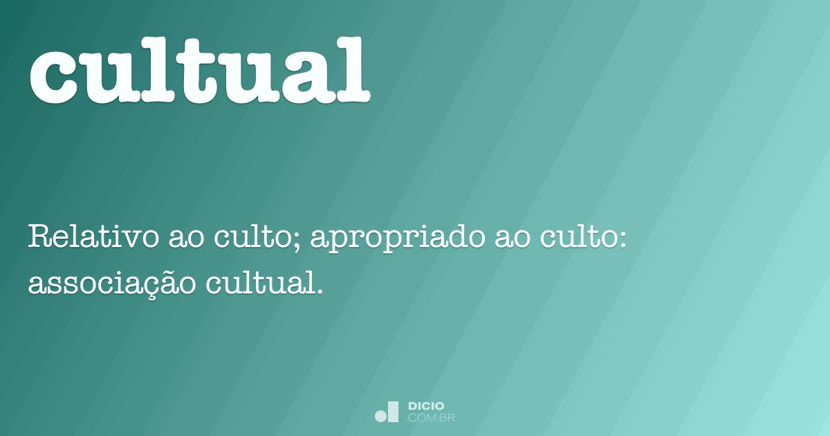 Cultual - Dicio, Dicionário Online de Português
