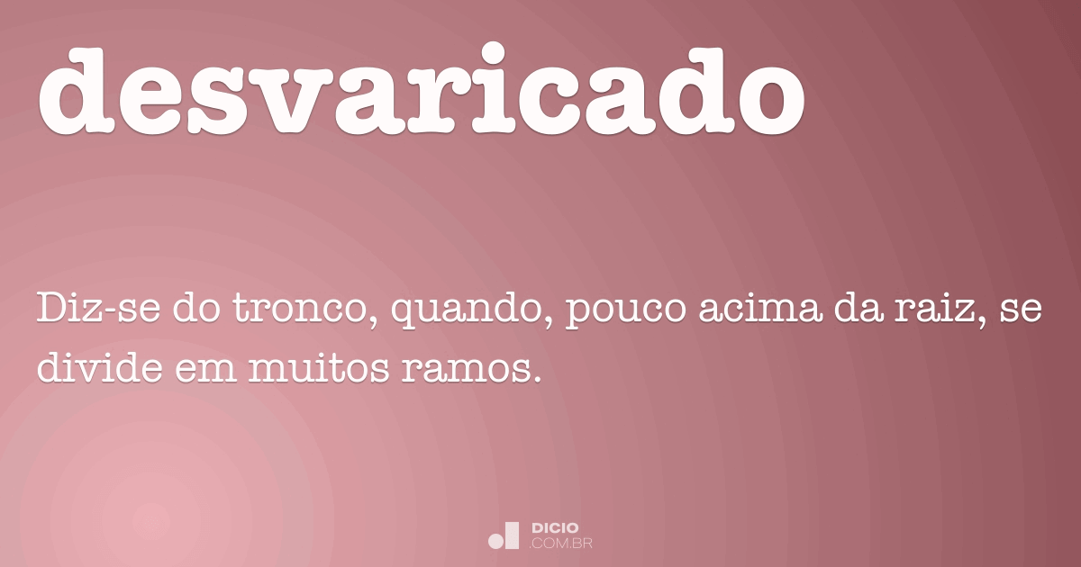 Desvaricado - Dicio, Dicionário Online de Português