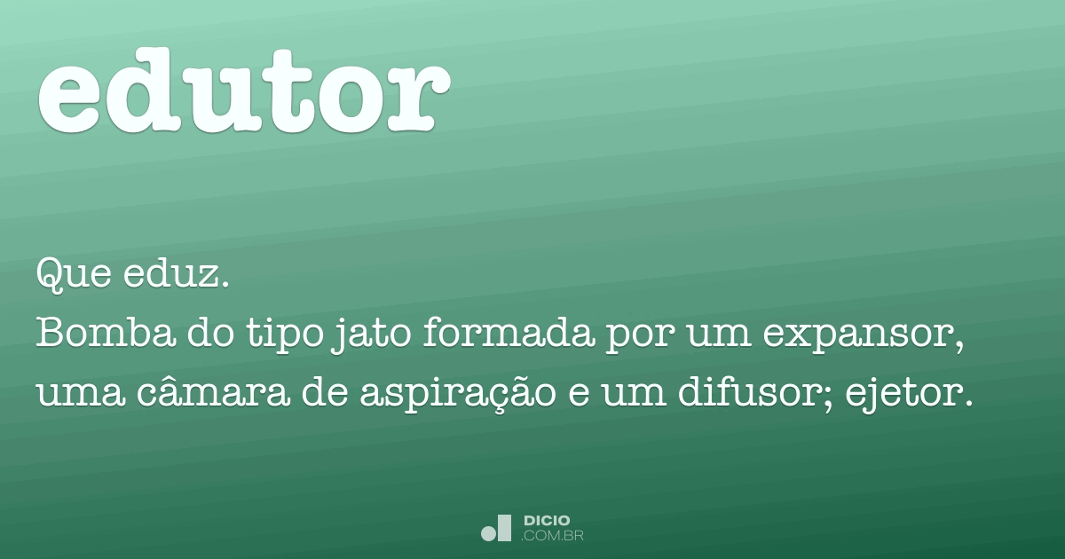 Edutor - Dicio, Dicionário Online de Português