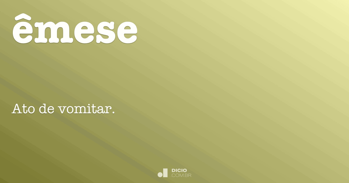 Êmese - Dicio, Dicionário Online de Português