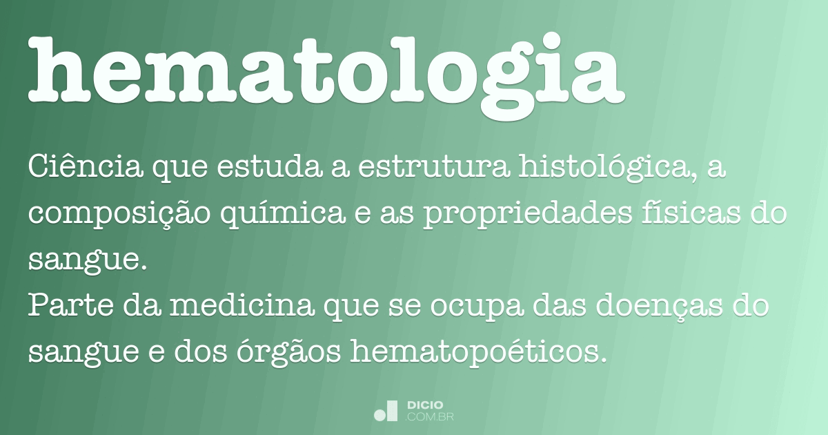 Mapas Mentais sobre HEMATOLOGIA - Study Maps