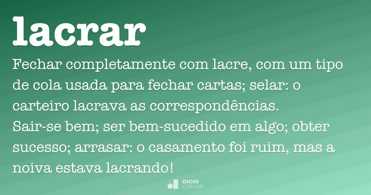 LacraçãoMOB - De onde surgiu o termo lacrar?