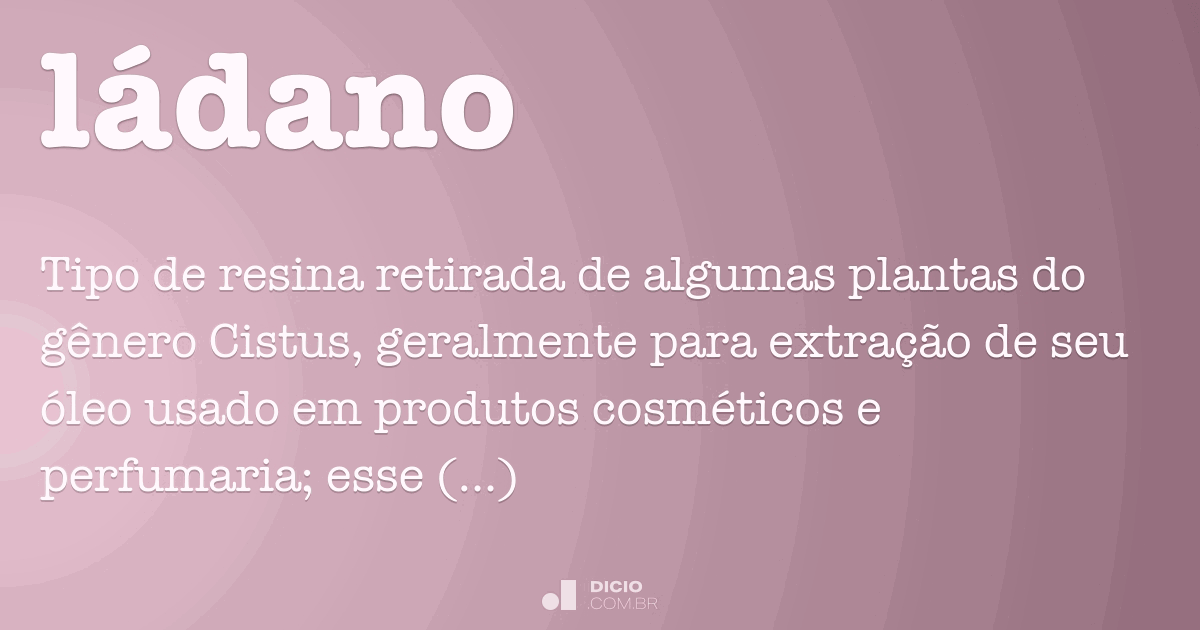 Ládano - Dicio, Dicionário Online de Português