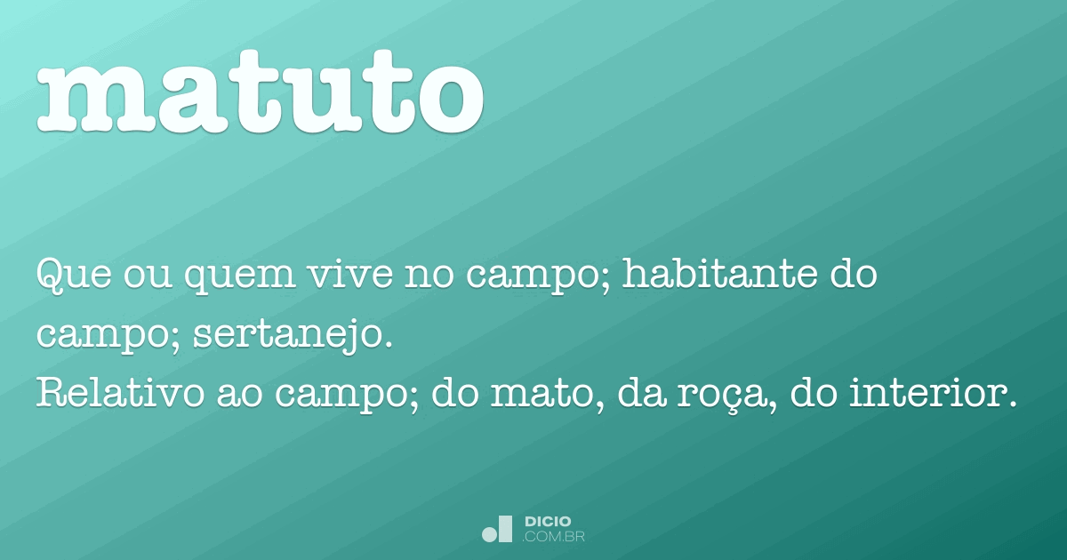 Matuto Dicio Dicion rio Online De Portugu s matuto-dicio-dicion-rio-online-de-portugu-s