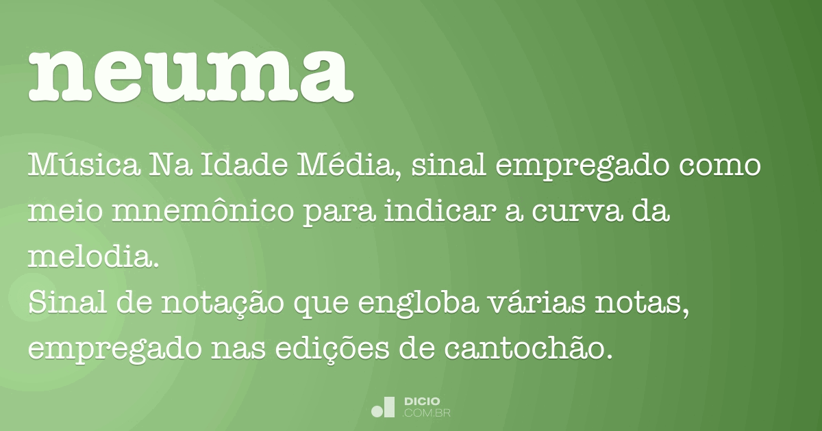 Neuma - Dicio, Dicionário Online de Português