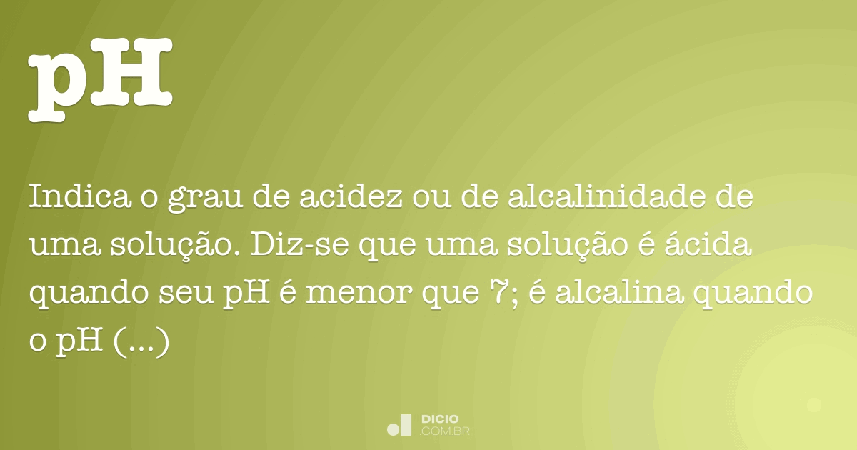 PH - Dicio, Dicionário Online de Português