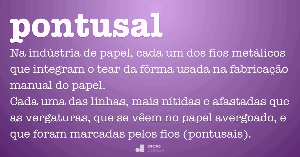 Pontusal - Dicio, Dicionário Online de Português