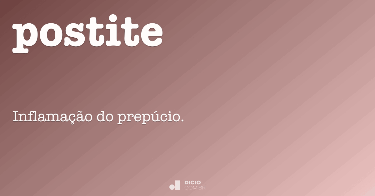 Postite - Dicio, Dicionário Online de Português