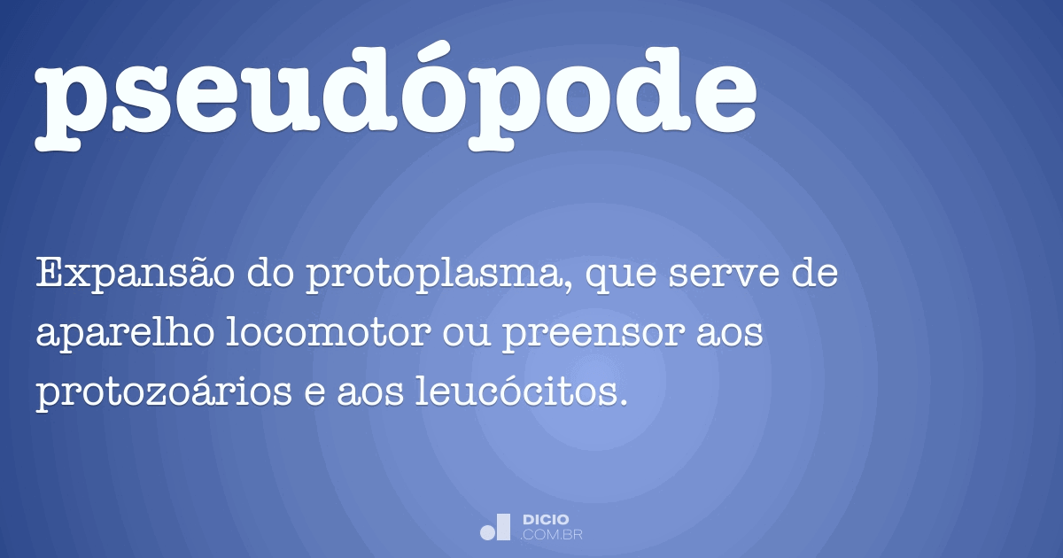O Que São Pseudópodes - RETOEDU