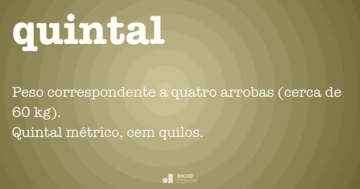 Quintal - Dicio, Dicionário Online de Português